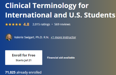 Top 12 Free Online Medicine/Health Courses - College Cliffs