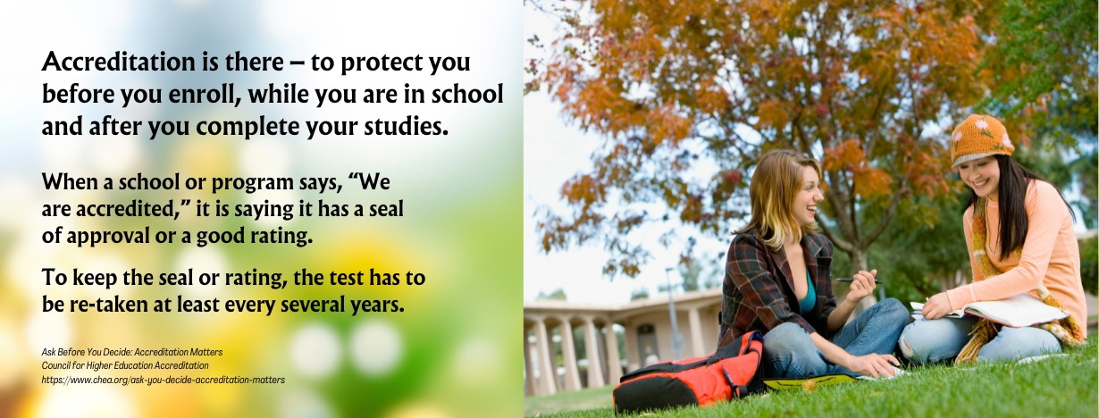 Should I Avoid a Non-Accredited School? - College Cliffs