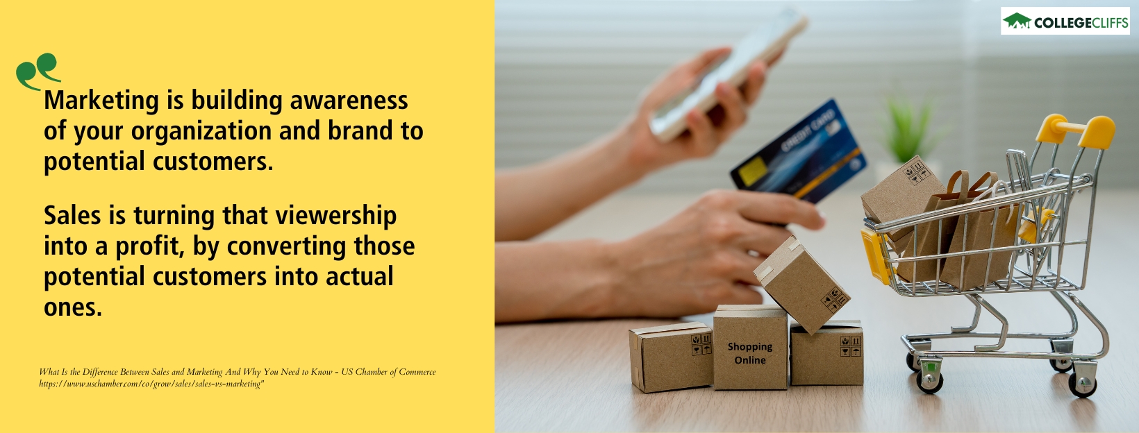 Retail and Sales vs Marketing: Career ROI - College Cliffs